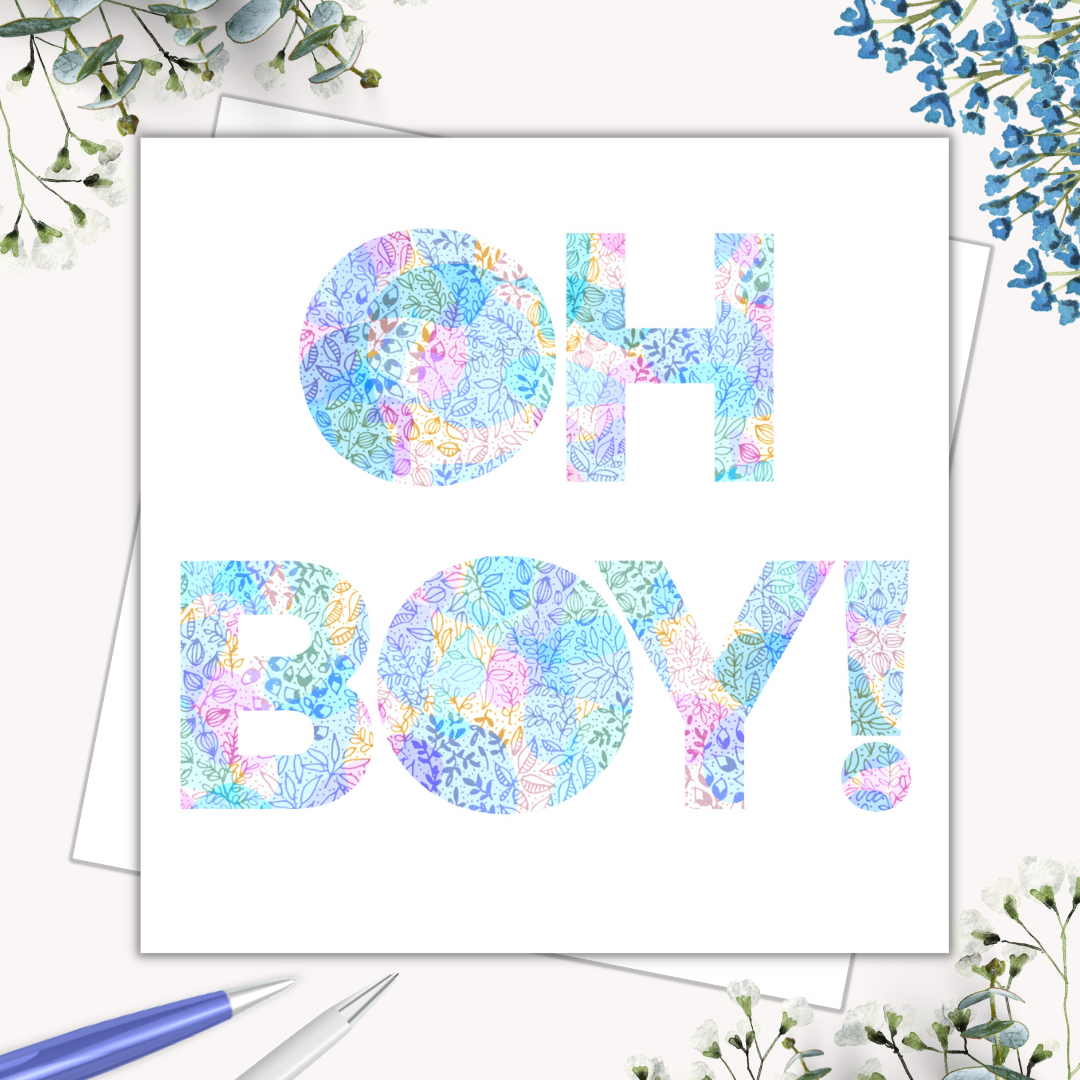 Oh Boy! – Una Heaney Designs